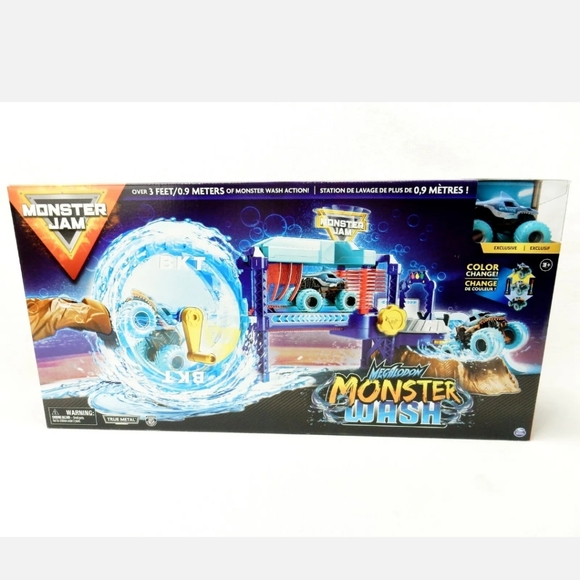 monster jam | Toys | Megalodon Monster Wash Monster Jam Play Set | Poshmark